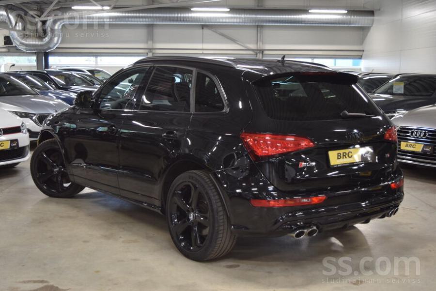 Black Audi Q5 2016 in Riga, with an engine capacity of 3.00 L and mileage of 116 thousand km for 23000 €, photo 3 on AUTOMOTO.COM.LV