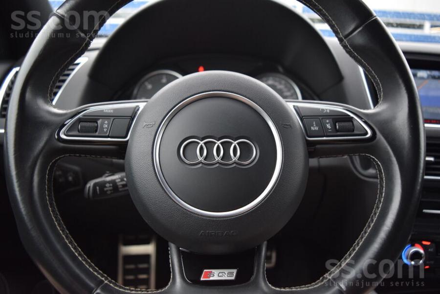 Black Audi Q5 2016 in Riga, with an engine capacity of 3.00 L and mileage of 116 thousand km for 23000 €, photo 12 on AUTOMOTO.COM.LV