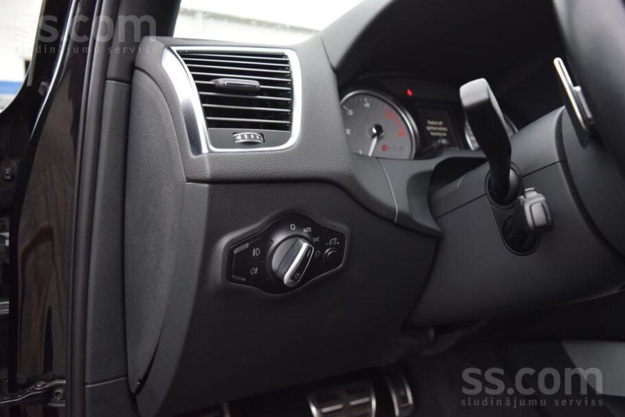 Black Audi Q5 2016 in Riga, with an engine capacity of 3.00 L and mileage of 116 thousand km for 23000 €, photo 14 on AUTOMOTO.COM.LV