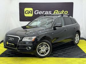 Black Audi Q5 2016 in Vilnius, with an engine capacity of 3.00 L and mileage of 196 thousand km for 11390 €, photo  on AUTOMOTO.COM.LV