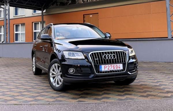 Melns Audi Q5 2016 Druskininkai, ar dzinēja tilpumu 1.97 L un nobraukumu 221 tūkst. km par 14600 €, foto 1 vietnē AUTOMOTO.COM.LV