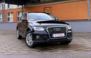 Melns Audi Q5 2016 Druskininkai, ar dzinēja tilpumu 1.97 L un nobraukumu 221 tūkst. km par 14600 €, foto  vietnē AUTOMOTO.COM.LV