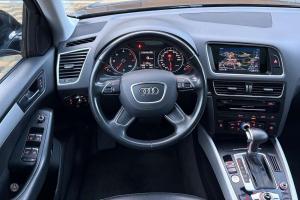 Black Audi Q5 2016 in Druskininkai, with an engine capacity of 1.97 L and mileage of 221 thousand km for 14600 €, photo 15 on AUTOMOTO.COM.LV