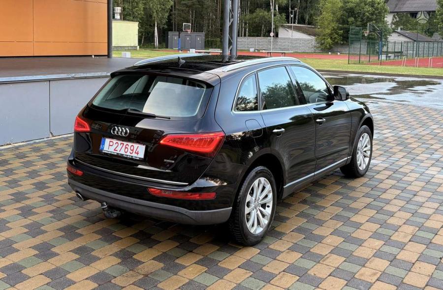 Black Audi Q5 2016 in Druskininkai, with an engine capacity of 1.97 L and mileage of 221 thousand km for 14600 €, photo 19 on AUTOMOTO.COM.LV