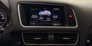 Black Audi Q5 2016 in Druskininkai, with an engine capacity of 1.97 L and mileage of 221 thousand km for 14600 €, photo 28 on AUTOMOTO.COM.LV