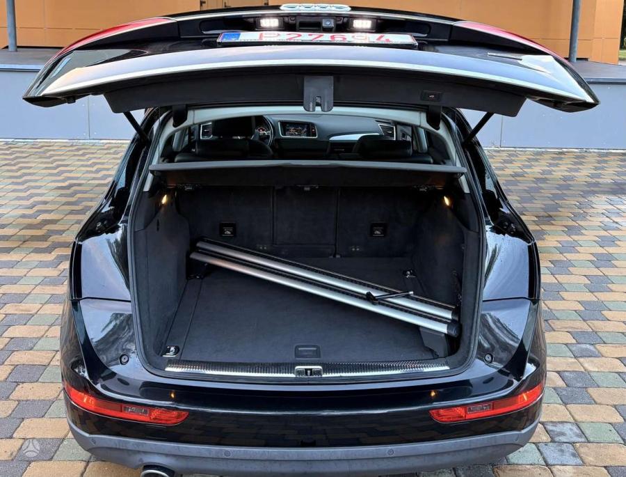 Black Audi Q5 2016 in Druskininkai, with an engine capacity of 1.97 L and mileage of 221 thousand km for 14600 €, photo 34 on AUTOMOTO.COM.LV