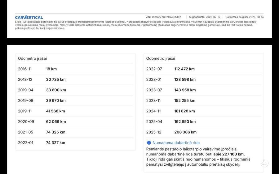 Черный Ауди Ку 5 2016 в Ионава, объемом двигателя 1.97 л и пробегом 224 тыс. км за 14250 €, фото 31 на AUTOMOTO.COM.LV