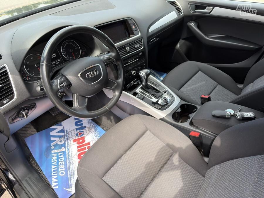 Black Audi Q5 2016 in Panevezys, with an engine capacity of 2.00 L and mileage of 265 thousand km for 13000 €, photo 15 on AUTOMOTO.COM.LV