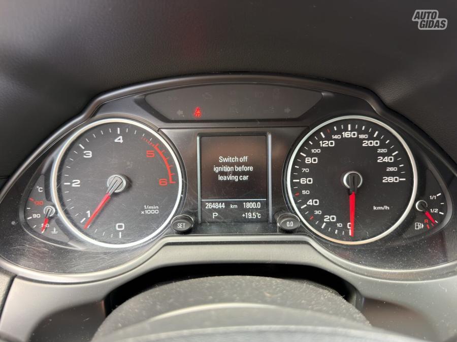 Black Audi Q5 2016 in Panevezys, with an engine capacity of 2.00 L and mileage of 265 thousand km for 13000 €, photo 22 on AUTOMOTO.COM.LV