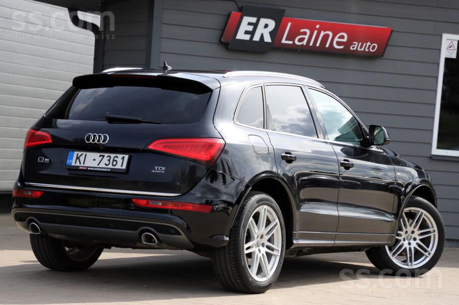 Melns Audi Q5 2016 Tukums, ar dzinēja tilpumu 3.00 L un nobraukumu 291 tūkst. km par 11500 €, foto 4 vietnē AUTOMOTO.COM.LV