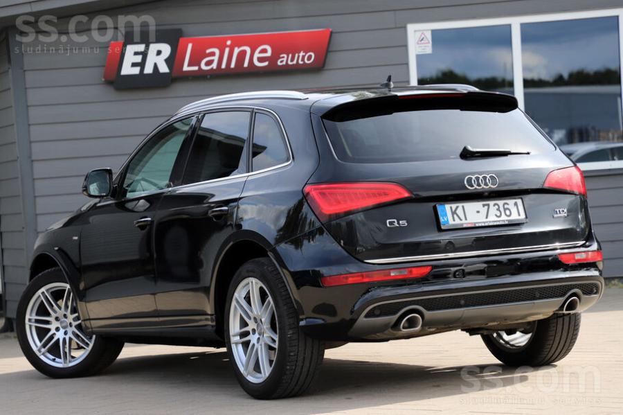 Melns Audi Q5 2016 Tukums, ar dzinēja tilpumu 3.00 L un nobraukumu 291 tūkst. km par 11500 €, foto 5 vietnē AUTOMOTO.COM.LV