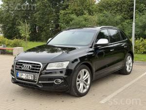 Black Audi Q5 2016 in Jelgava, with an engine capacity of 3.00 L and mileage of 228 thousand km for 16399 €, photo 3 on AUTOMOTO.COM.LV