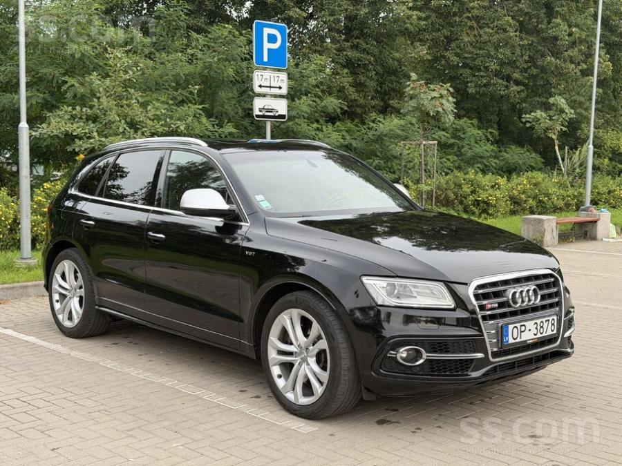 Black Audi Q5 2016 in Jelgava, with an engine capacity of 3.00 L and mileage of 228 thousand km for 16399 €, photo 4 on AUTOMOTO.COM.LV