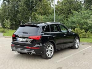 Black Audi Q5 2016 in Jelgava, with an engine capacity of 3.00 L and mileage of 228 thousand km for 16399 €, photo 6 on AUTOMOTO.COM.LV