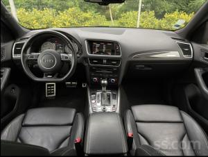 Black Audi Q5 2016 in Jelgava, with an engine capacity of 3.00 L and mileage of 228 thousand km for 16399 €, photo 7 on AUTOMOTO.COM.LV