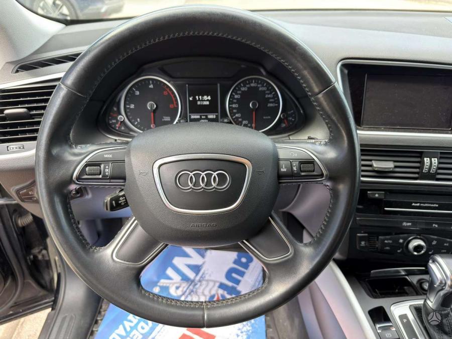 Melns Audi Q5 2016 Panevēža, ar dzinēja tilpumu 1.97 L un nobraukumu 265 tūkst. km par 13000 €, foto 21 vietnē AUTOMOTO.COM.LV
