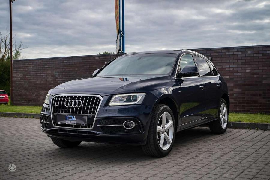 Black Audi Q5 2016 in Marijampole, with an engine capacity of 1.97 L and mileage of 195 thousand km for 14450 €, photo 6 on AUTOMOTO.COM.LV