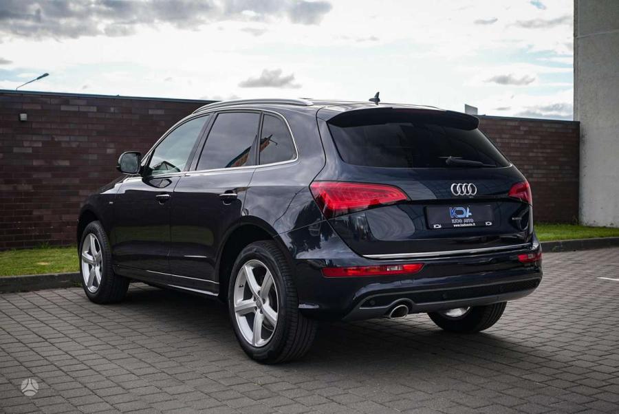 Black Audi Q5 2016 in Marijampole, with an engine capacity of 1.97 L and mileage of 195 thousand km for 14450 €, photo 10 on AUTOMOTO.COM.LV