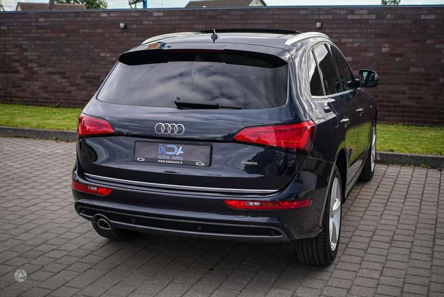 Black Audi Q5 2016 in Marijampole, with an engine capacity of 1.97 L and mileage of 195 thousand km for 14450 €, photo 13 on AUTOMOTO.COM.LV