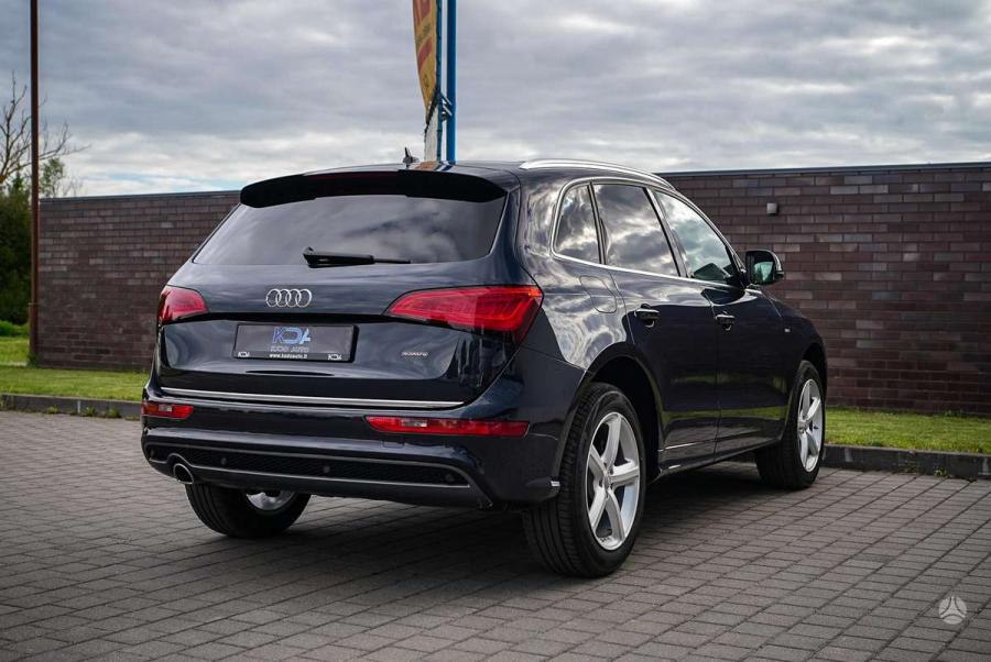 Black Audi Q5 2016 in Marijampole, with an engine capacity of 1.97 L and mileage of 195 thousand km for 14450 €, photo 14 on AUTOMOTO.COM.LV