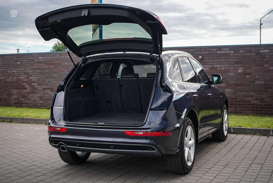 Black Audi Q5 2016 in Marijampole, with an engine capacity of 1.97 L and mileage of 195 thousand km for 14450 €, photo 15 on AUTOMOTO.COM.LV
