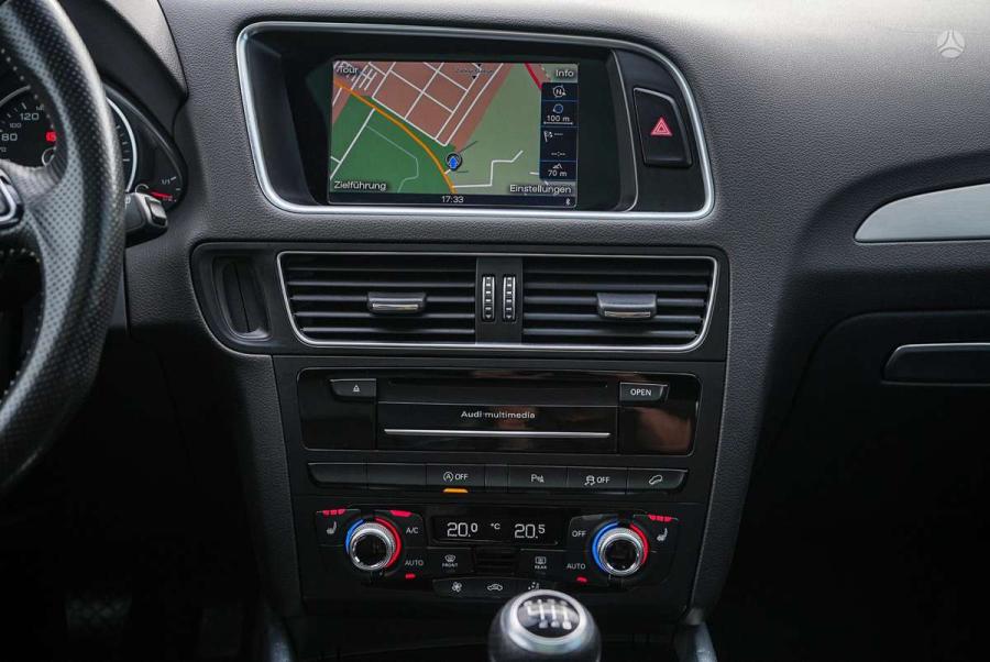 Black Audi Q5 2016 in Marijampole, with an engine capacity of 1.97 L and mileage of 195 thousand km for 14450 €, photo 20 on AUTOMOTO.COM.LV