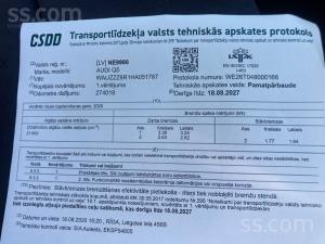 Черный Ауди Ку 5 2016 в Рига, объемом двигателя 3.00 л и пробегом 274 тыс. км за 14800 €, фото 10 на AUTOMOTO.COM.LV