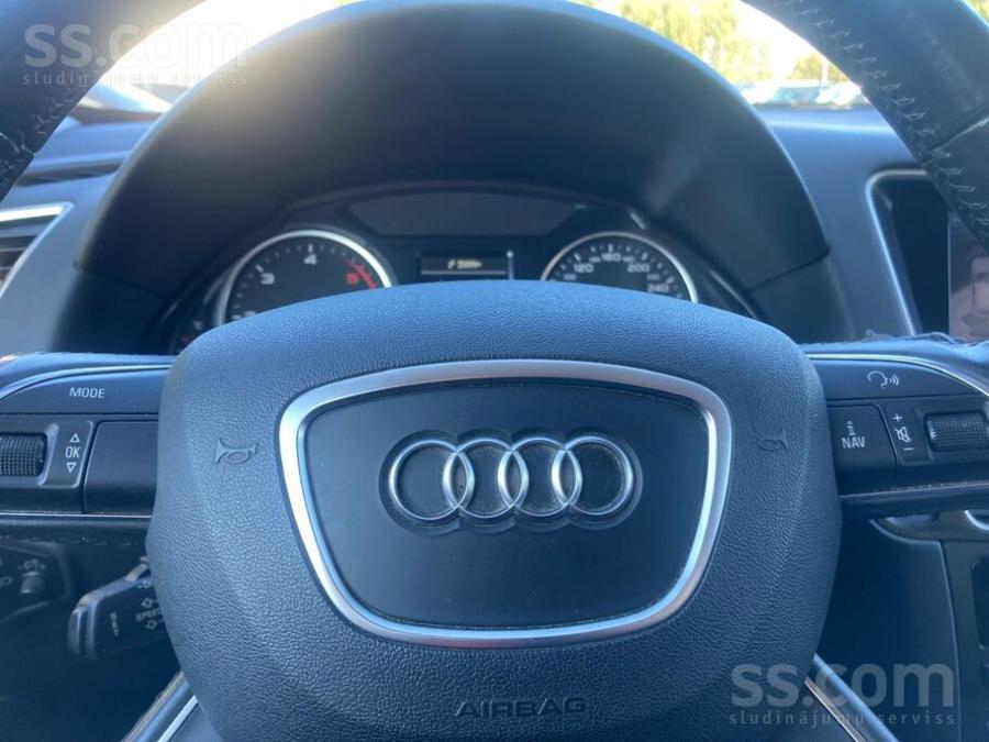 Black Audi Q5 2016 in Riga, with an engine capacity of 3.00 L and mileage of 274 thousand km for 13800 €, photo 15 on AUTOMOTO.COM.LV