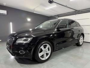 Melns Audi Q5 2016 Utena, ar dzinēja tilpumu 1.97 L un nobraukumu 300 tūkst. km par 13150 €, foto  vietnē AUTOMOTO.COM.LV