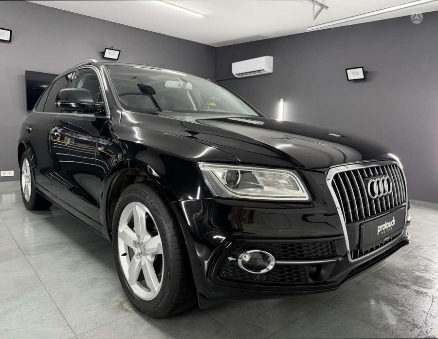 Melns Audi Q5 2016 Utena, ar dzinēja tilpumu 1.97 L un nobraukumu 300 tūkst. km par 13150 €, foto 35 vietnē AUTOMOTO.COM.LV