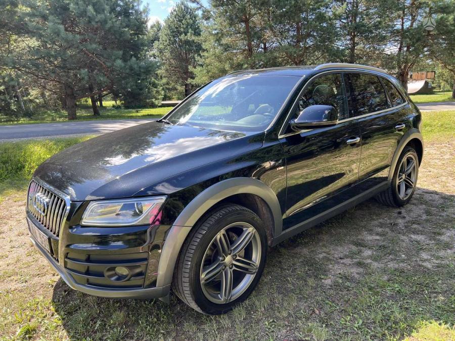 Black Audi Q5 2016 in Vilnius, with an engine capacity of 1.97 L and mileage of 238 thousand km for 15000 €, photo 1 on AUTOMOTO.COM.LV