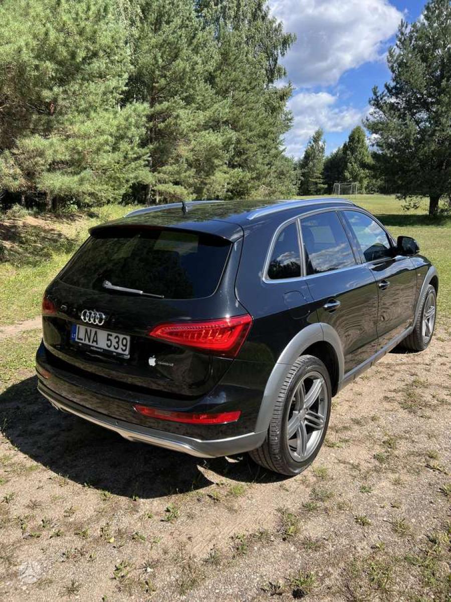 Black Audi Q5 2016 in Vilnius, with an engine capacity of 1.97 L and mileage of 238 thousand km for 15000 €, photo 5 on AUTOMOTO.COM.LV