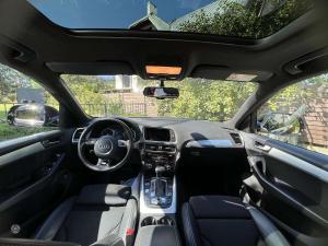 Black Audi Q5 2016 in Vilnius, with an engine capacity of 1.97 L and mileage of 238 thousand km for 15000 €, photo 7 on AUTOMOTO.COM.LV