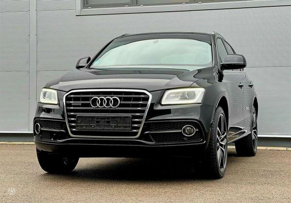 Black Audi Q5 2016 in Utena, with an engine capacity of 2.97 L and mileage of 183 thousand km for 15499 €, photo 4 on AUTOMOTO.COM.LV