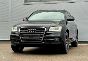 Black Audi Q5 2016 in Utena, with an engine capacity of 2.97 L and mileage of 183 thousand km for 15499 €, photo 4 on AUTOMOTO.COM.LV