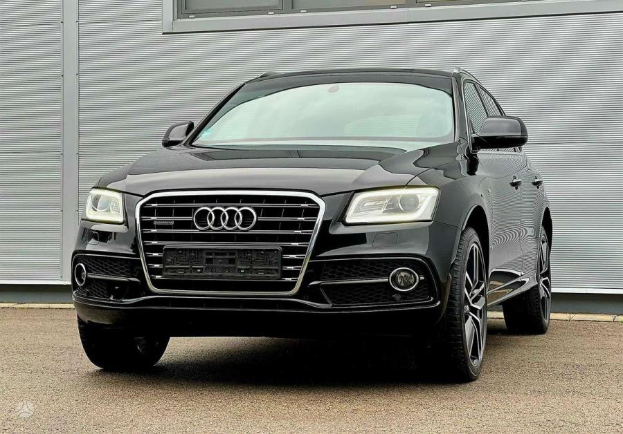 Black Audi Q5 2016 in Utena, with an engine capacity of 2.97 L and mileage of 183 thousand km for 15499 €, photo 4 on AUTOMOTO.COM.LV