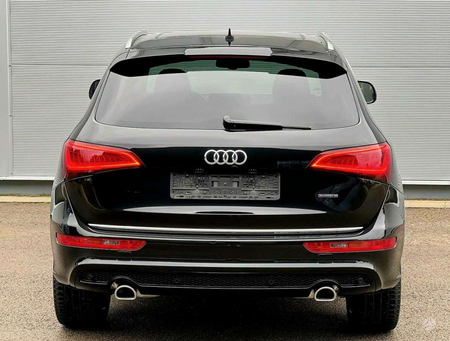 Black Audi Q5 2016 in Utena, with an engine capacity of 2.97 L and mileage of 183 thousand km for 15499 €, photo 13 on AUTOMOTO.COM.LV