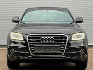 Black Audi Q5 2016 in Utena, with an engine capacity of 2.97 L and mileage of 183 thousand km for 15499 €, photo 16 on AUTOMOTO.COM.LV