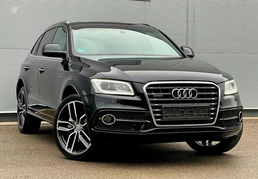 Black Audi Q5 2016 in Utena, with an engine capacity of 2.97 L and mileage of 183 thousand km for 15499 €, photo 24 on AUTOMOTO.COM.LV