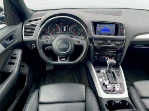Black Audi Q5 2016 in Utena, with an engine capacity of 2.97 L and mileage of 183 thousand km for 15499 €, photo 30 on AUTOMOTO.COM.LV