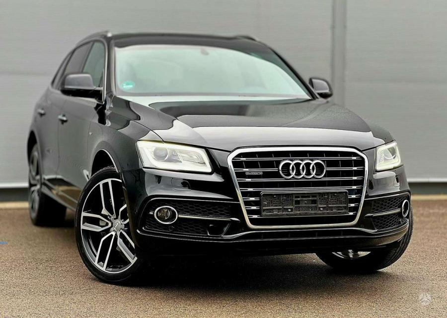 Black Audi Q5 2016 in Utena, with an engine capacity of 2.97 L and mileage of 183 thousand km for 15499 €, photo 33 on AUTOMOTO.COM.LV