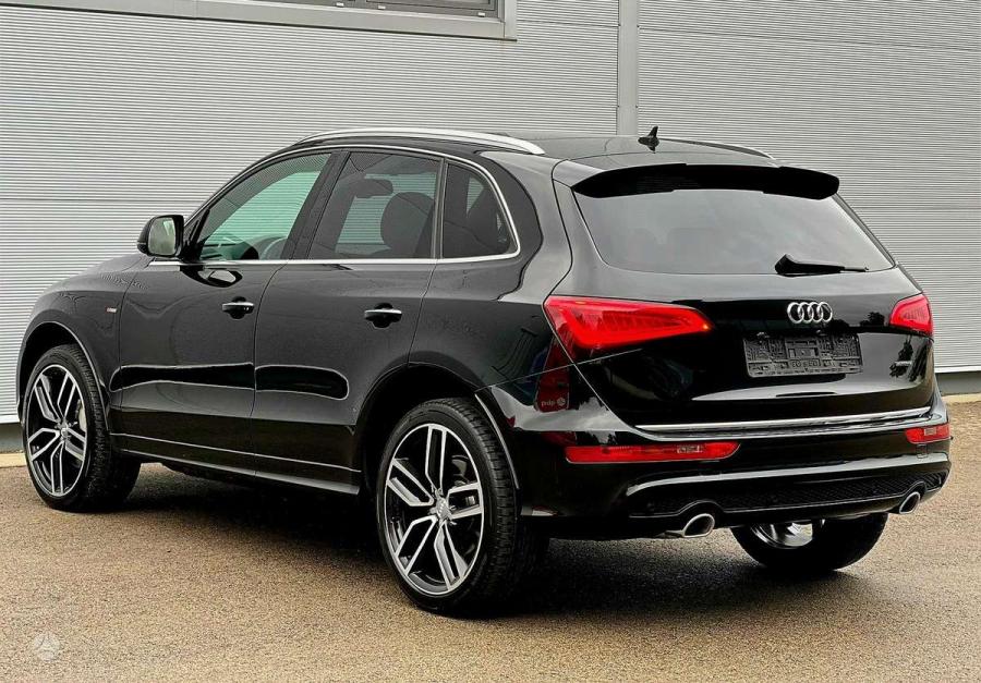 Black Audi Q5 2016 in Utena, with an engine capacity of 2.97 L and mileage of 183 thousand km for 15499 €, photo 39 on AUTOMOTO.COM.LV