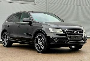 Black Audi Q5 2016 in Utena, with an engine capacity of 2.97 L and mileage of 183 thousand km for 15499 €, photo 43 on AUTOMOTO.COM.LV