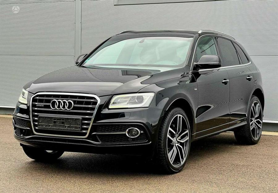 Black Audi Q5 2016 in Utena, with an engine capacity of 2.97 L and mileage of 183 thousand km for 15499 €, photo 50 on AUTOMOTO.COM.LV