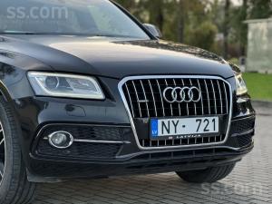 Черный Ауди Ку 5 2016 в Валмиера, объемом двигателя 2.00 л и пробегом 233 тыс. км за 12950 €, фото 4 на AUTOMOTO.COM.LV