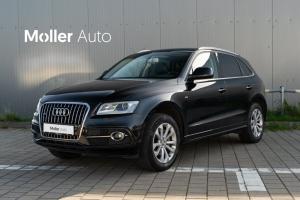 Melns Audi Q5 2016 Viļņa, ar dzinēja tilpumu 2.00 L un nobraukumu 195 tūkst. km par 14150 €, foto  vietnē AUTOMOTO.COM.LV