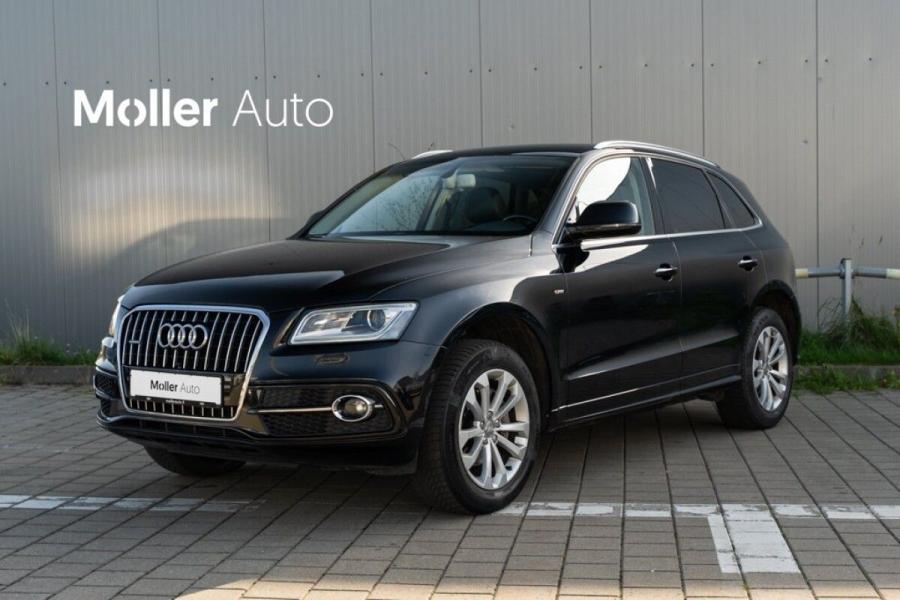 Melns Audi Q5 2016 Viļņa, ar dzinēja tilpumu 2.00 L un nobraukumu 195 tūkst. km par 14150 €, foto 1 vietnē AUTOMOTO.COM.LV