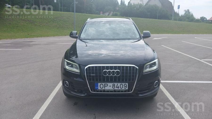 Black Audi Q5 2016 in Aluksne, with an engine capacity of 3.00 L and mileage of 0 thousand km for 9900 €, photo 3 on AUTOMOTO.COM.LV