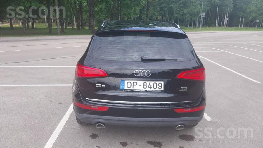 Black Audi Q5 2016 in Aluksne, with an engine capacity of 3.00 L and mileage of 0 thousand km for 9900 €, photo 12 on AUTOMOTO.COM.LV