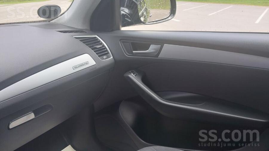 Black Audi Q5 2016 in Aluksne, with an engine capacity of 3.00 L and mileage of 0 thousand km for 9900 €, photo 25 on AUTOMOTO.COM.LV